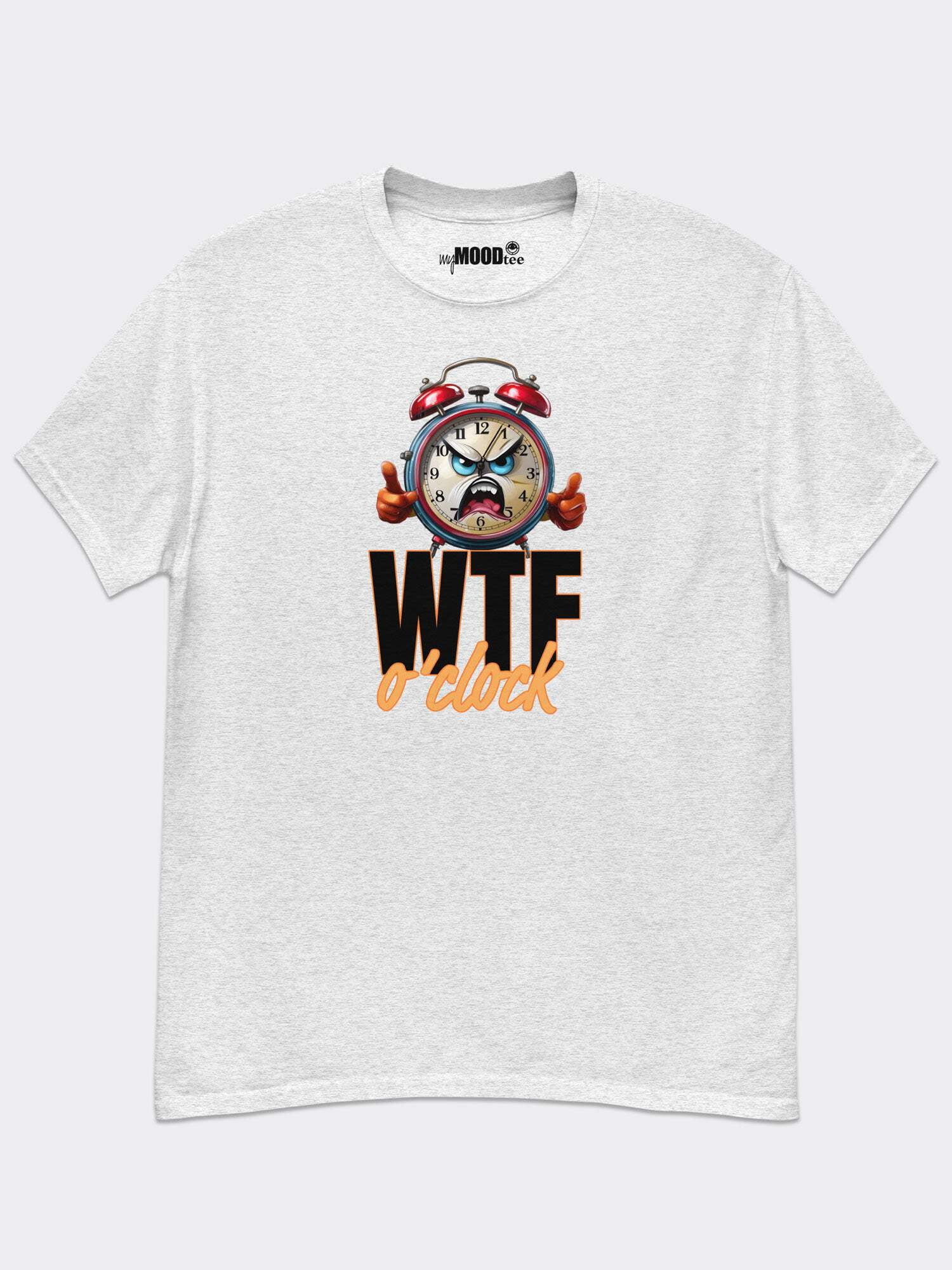 WTF O'Clock Short Sleeve Graphic Tee - Walmart.com