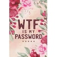 WTF Is My Password: Password Book, Password Book with Alphabet Tabs ...