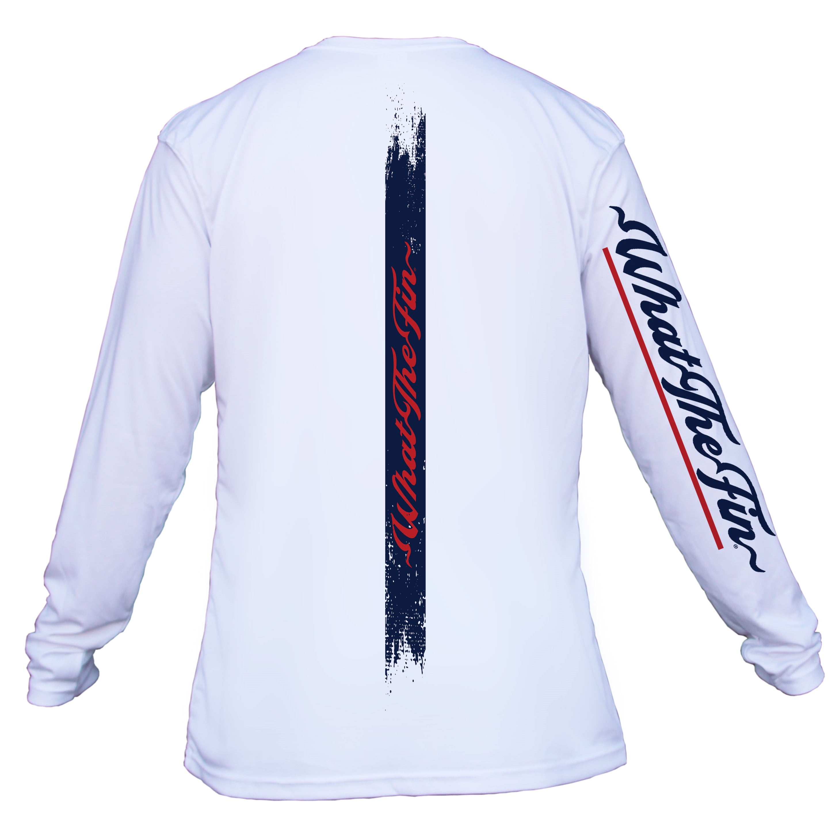 WTF - What The Fin? Long-Sleeve Performance Wicking Shirt - Fin Line ...