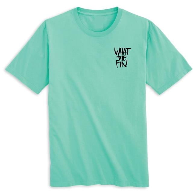 WTF - What The Fin? Short-Sleeve "Feels Good" Soft Cotton T-Shirt - Big ...