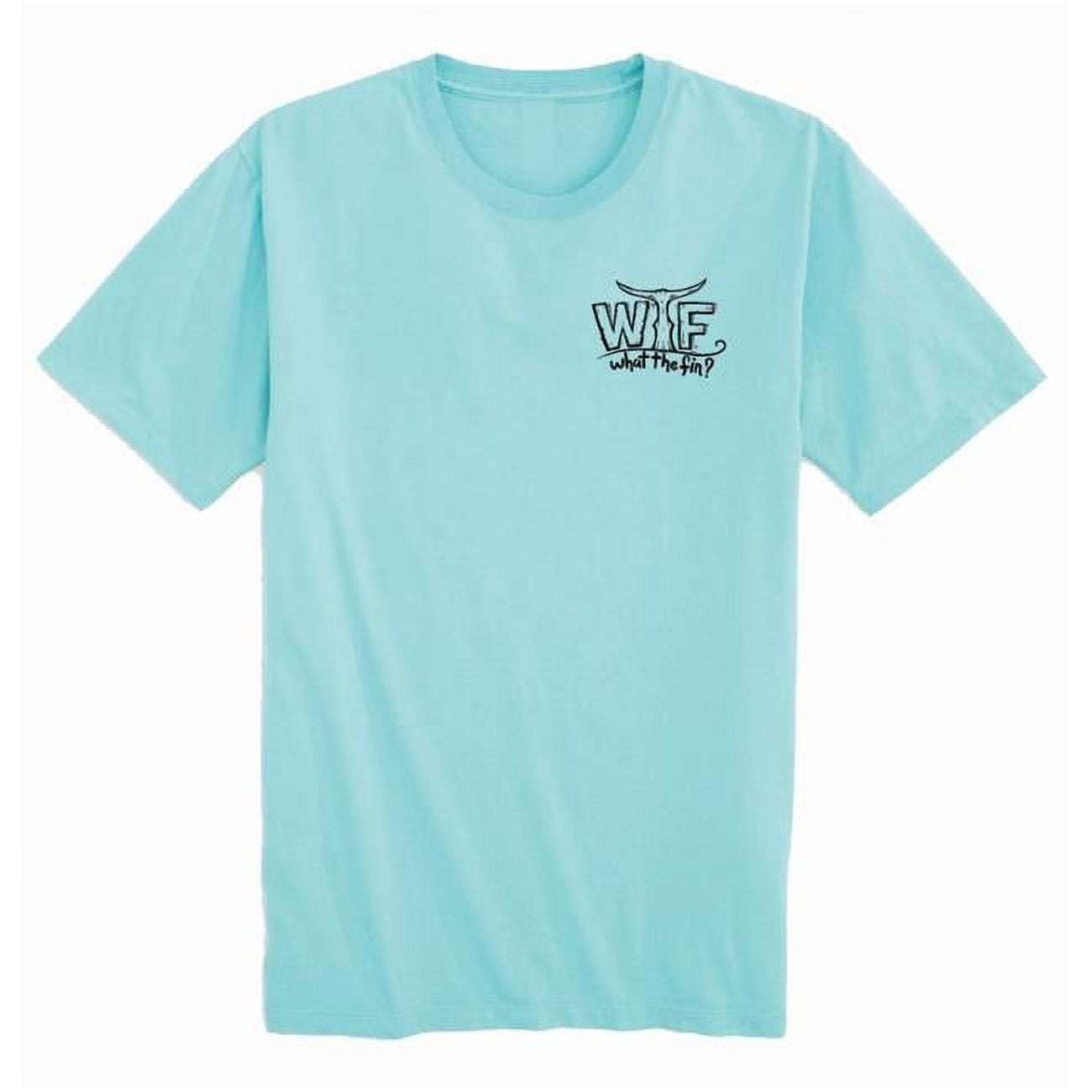 WTF - What The Fin? Short-Sleeve "Feels Good" Soft Cotton T-Shirt - Day ...