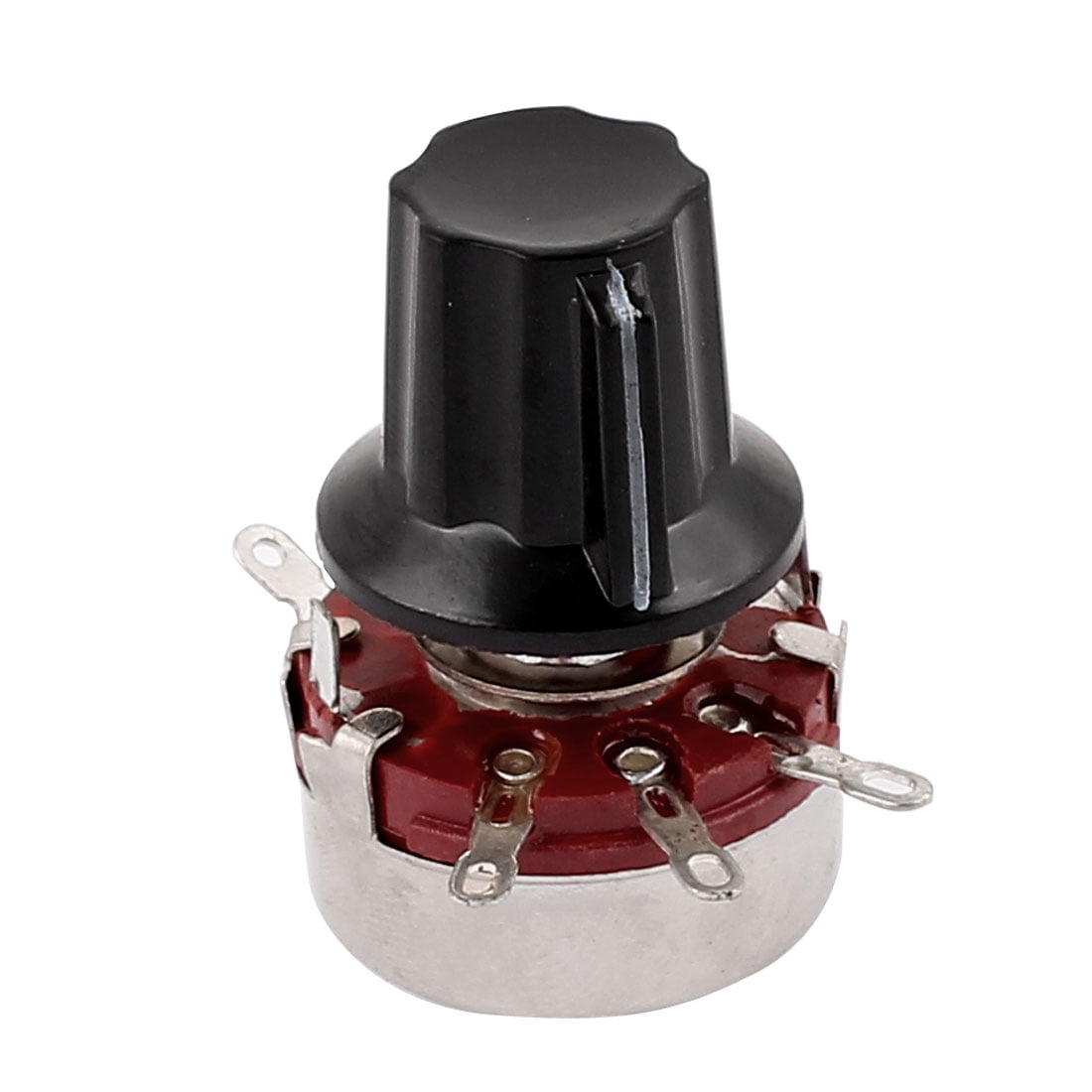WTH118 Rotary Carbon Film Potentiometer 47K Ohm Adjustable Resistance w ...