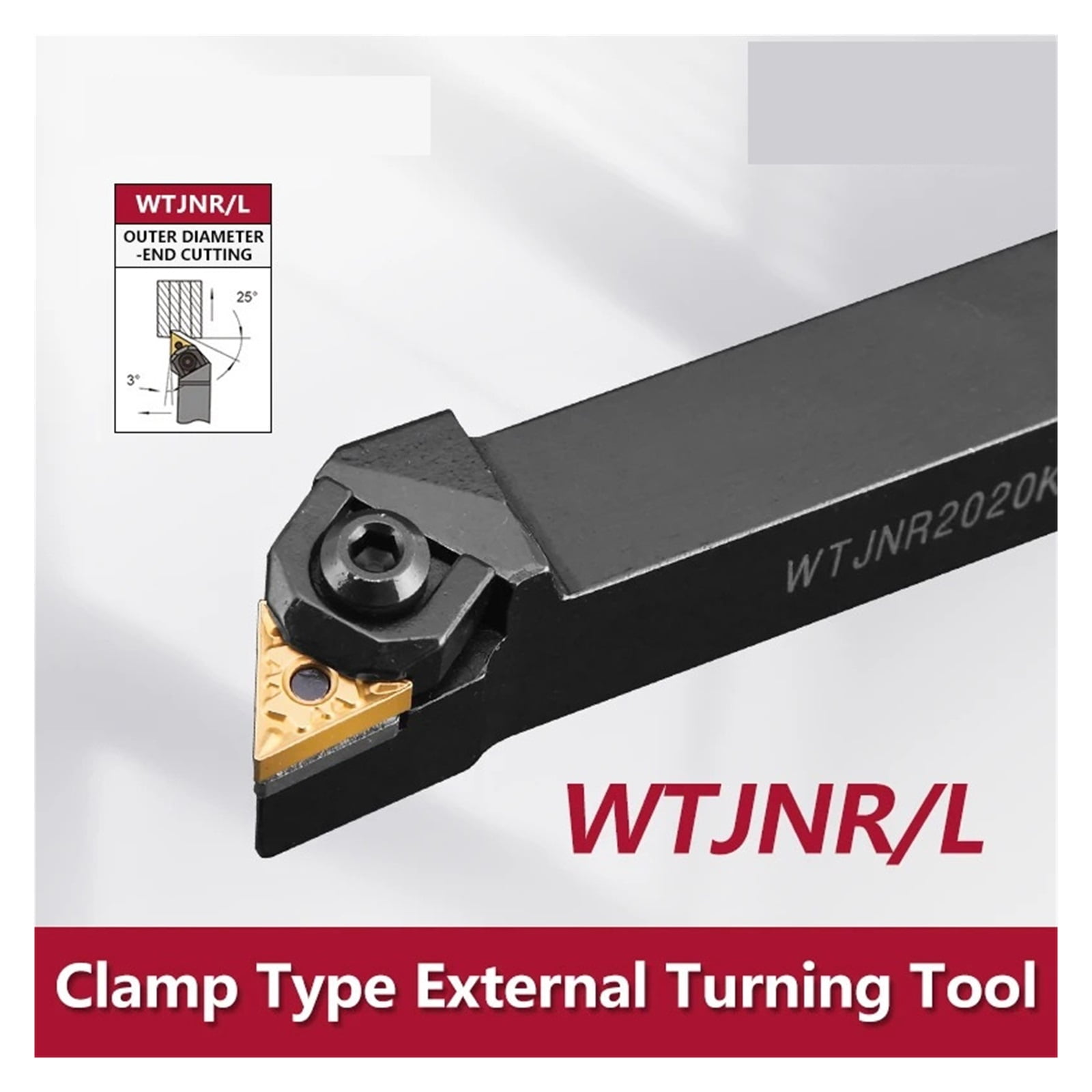 WTJNR1616 WTJNR2020 WTJNR2525 WTJNR3232 External Turning Tool WTJNR ...
