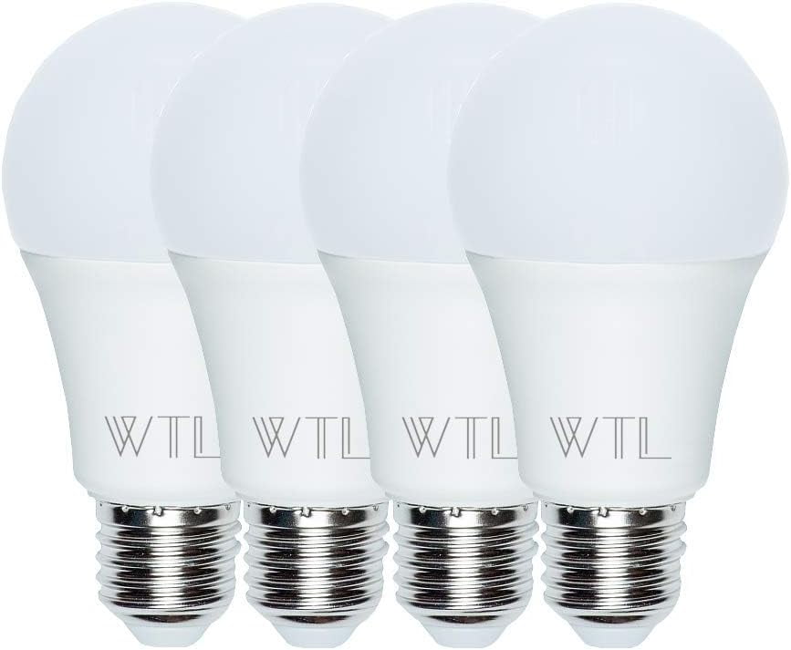 WTL LED Light Bulbs, 4 Pack A21 150-200W Equivalent(20W) Light Bulb ...