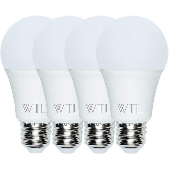 WTL LED Light Bulbs, 4 Pack A21 150-200W Equivalent(20W) Light Bulb ...