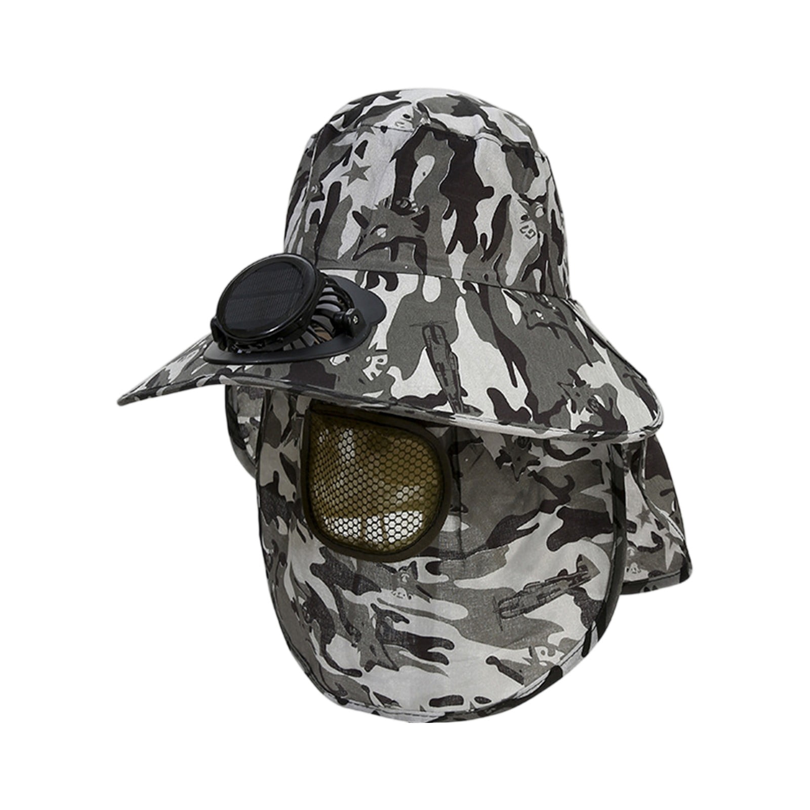 WTOBBY Fishing and Hiking Solar Cooling Hat, Extra Wide Brim Sun Cap ...
