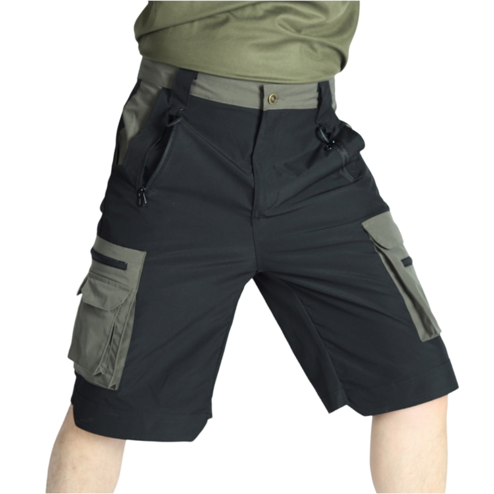 WTOBBY Men's Ripstop Tactical Training Shorts without Belt, Multi ...