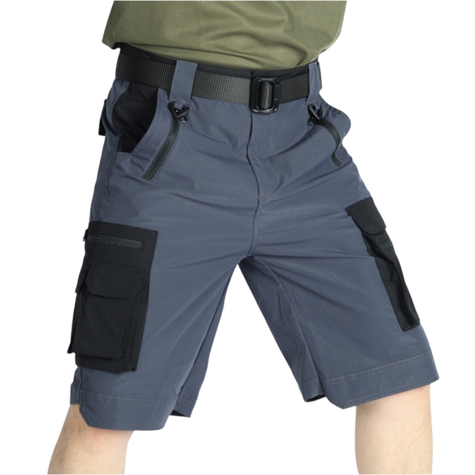 WTOBBY Men's Ripstop Tactical Training Shorts without Belt, Multi ...