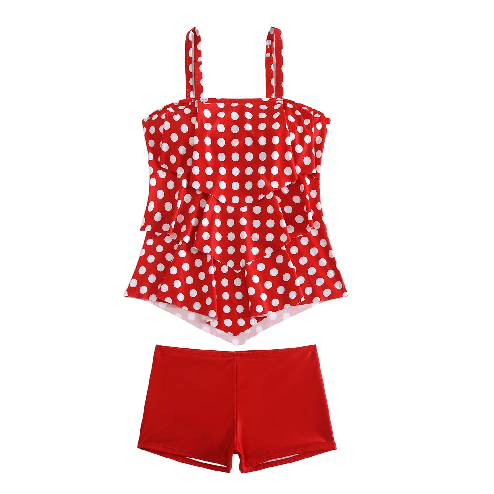 WTOBBY Women's Halter Neck Skirt Swimsuit Two-Piece Bikini Set Sexy ...