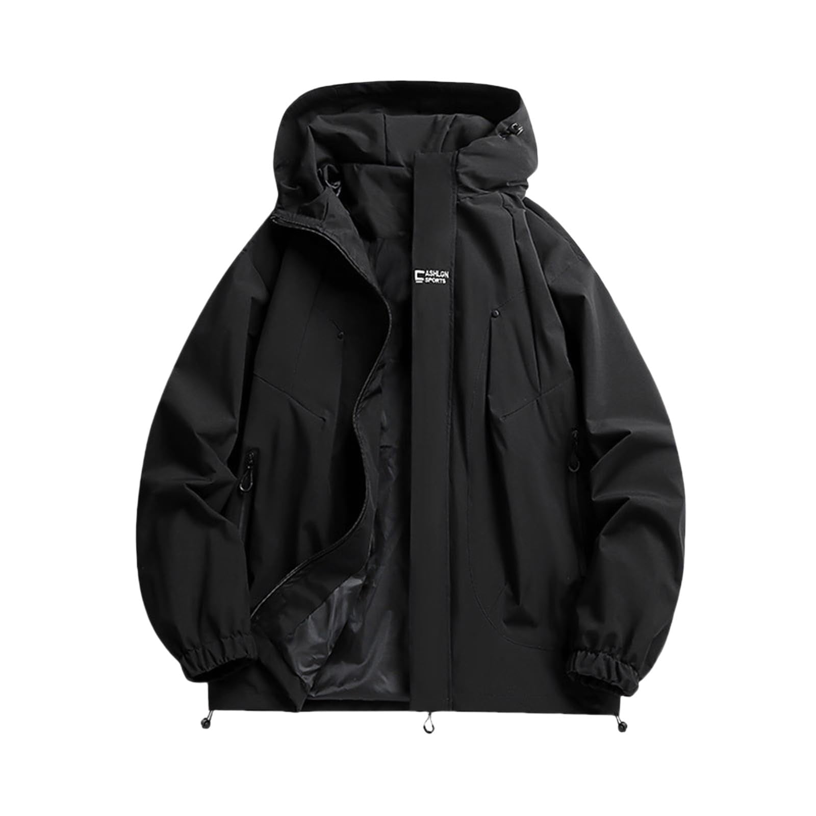 WTOBBY Women's Lightweight Waterproof Windbreaker, Hooded Outdoor ...