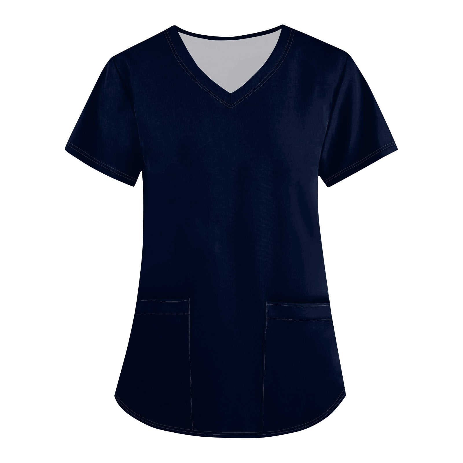WTOBBY Women's Nurse Costume Uniform Set with Short Sleeve Print Top ...