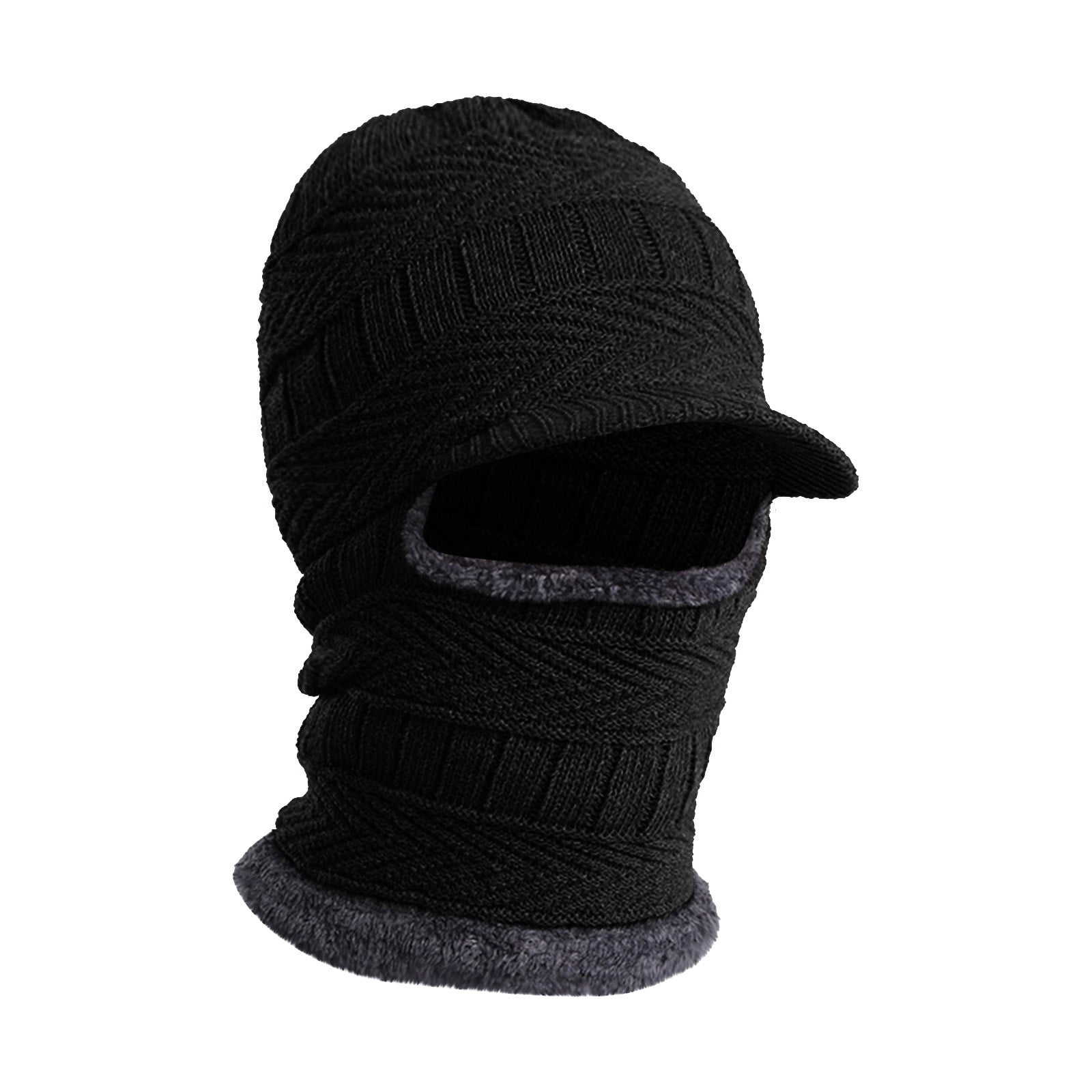 WTXUE Beanie, Mens Winter Hat Men and Women Winter Ear Cold Plush Neck ...