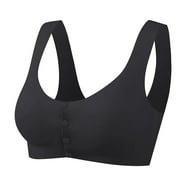 Wycnly Full Figure Bras for Women Plus Size Open Closure Comfort ...
