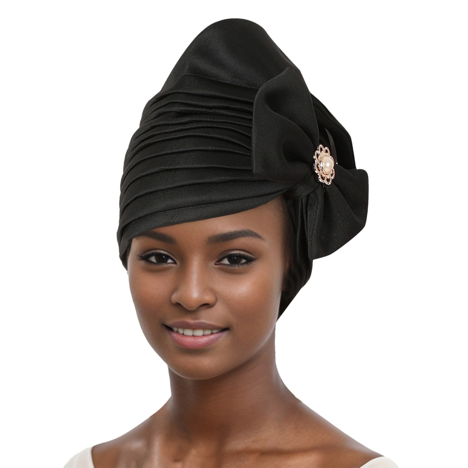 WTXUE Heardband Turban Head Wrap Scarf African Women' Soft Long Scarf ...