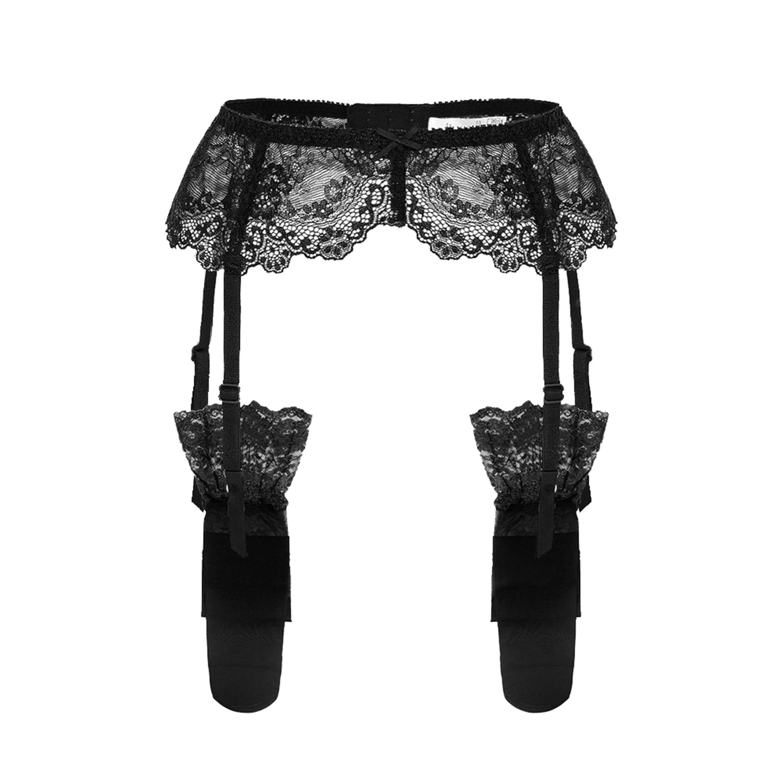 WTXUE Panty with Garter Stockings | Camisole Tops for Women s Lace ...