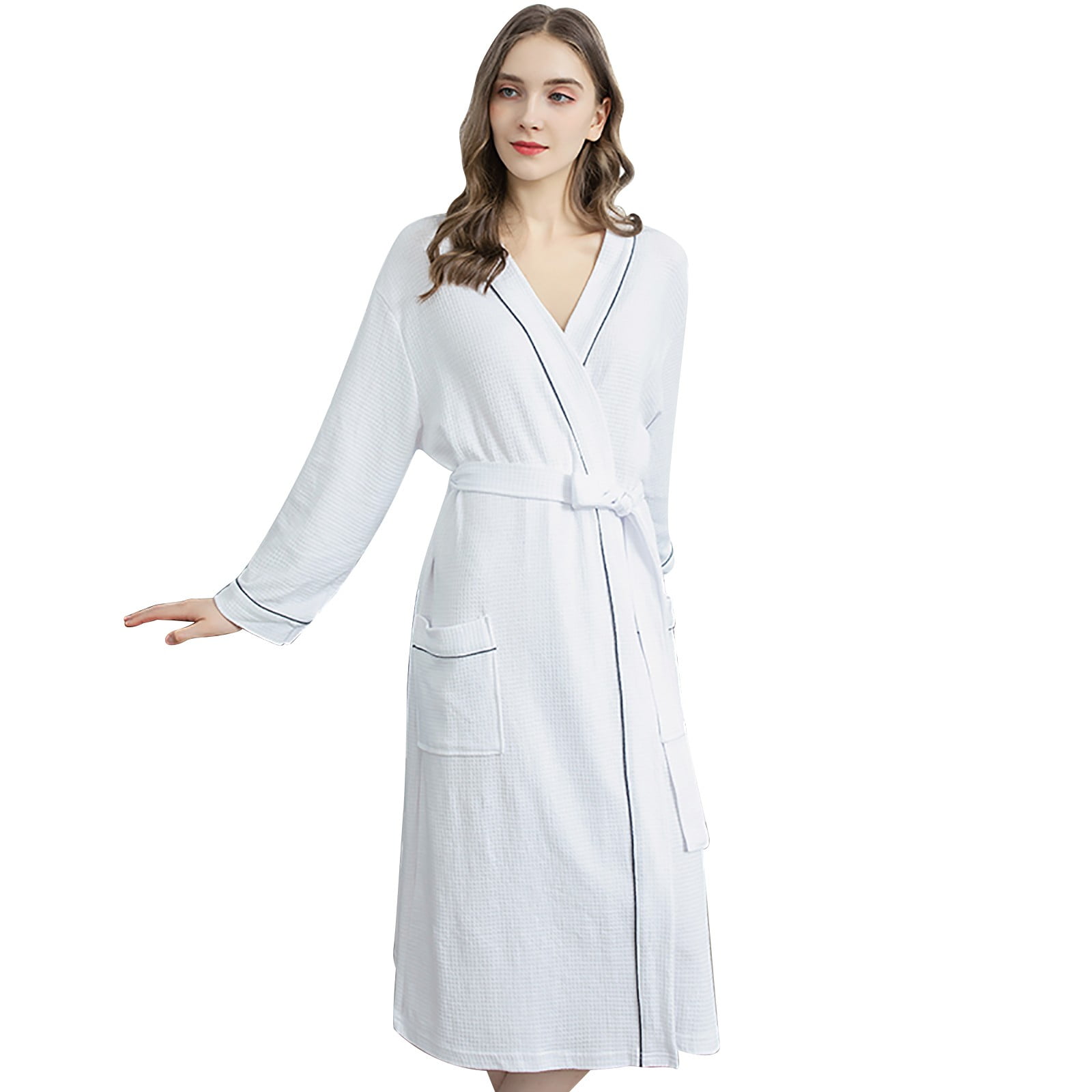 WTXUE Pj Sets for Woman Robes Ladies Soft Comfortable Bathrobe Autumn ...