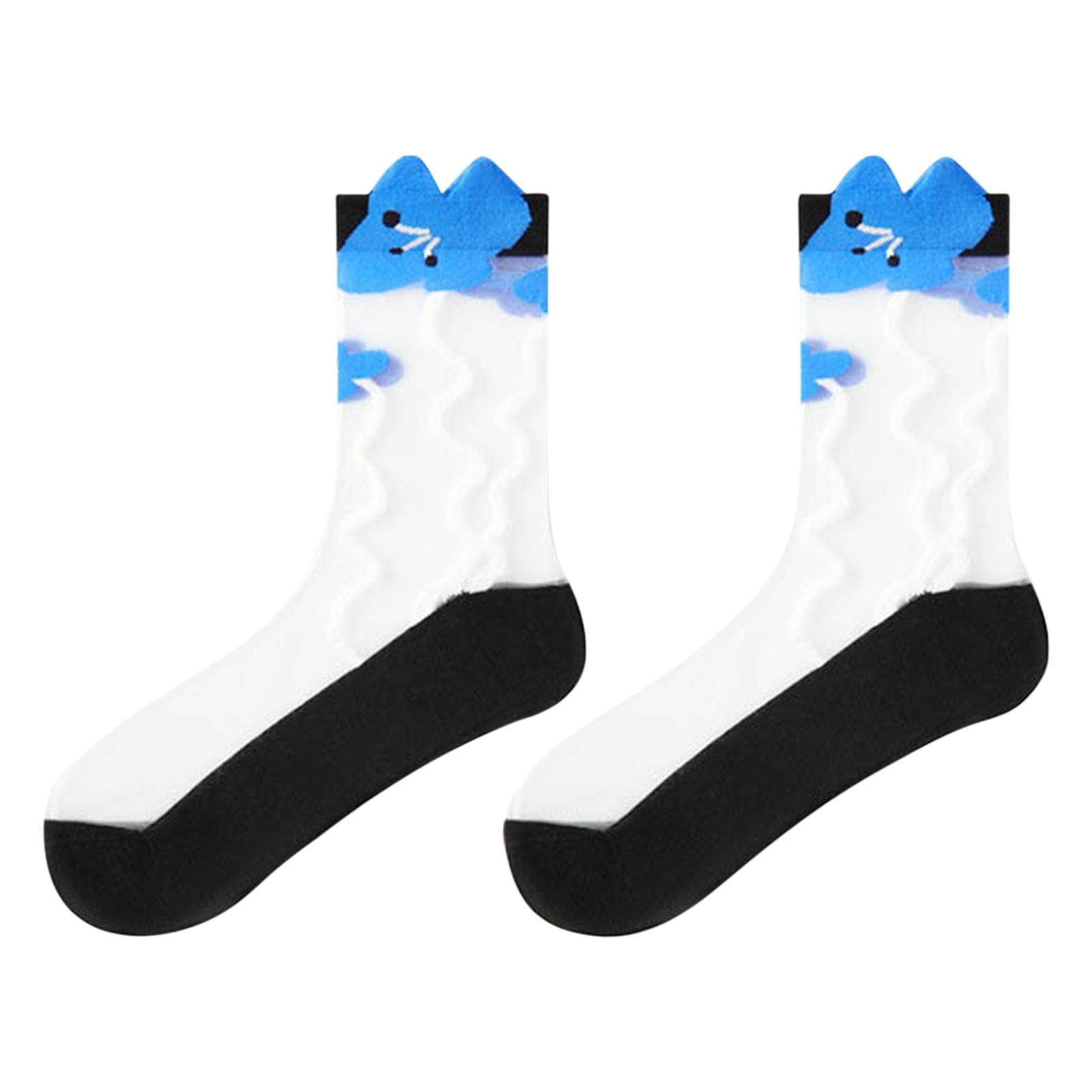 WTXUE Sheertex Tights, Glass Crystal Silk Socks for Women Cute Japanese ...