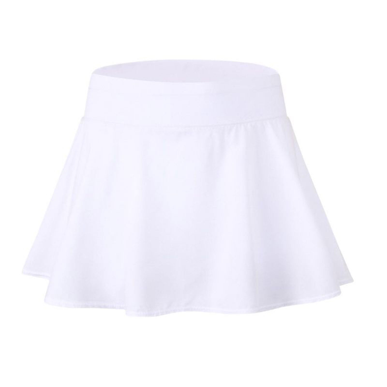 WTXUE Shorts, Tennis Skirt A-Line, Running Shorts Tennis Fold Sports ...