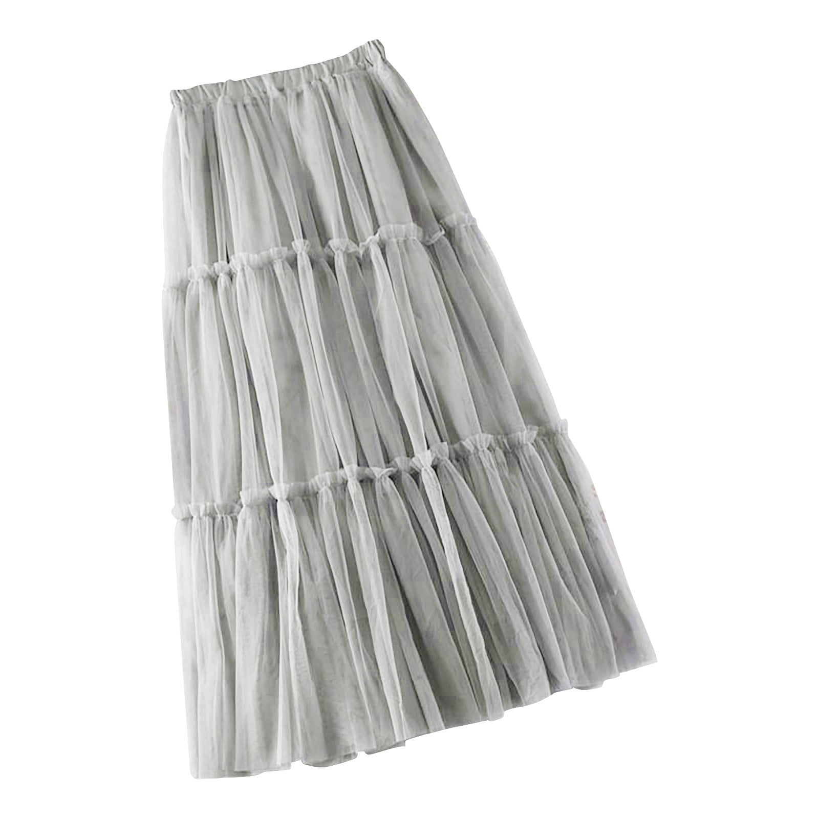 WTXUE Skirts for Women, Women Spring Summer Elastic High Waist Long ...