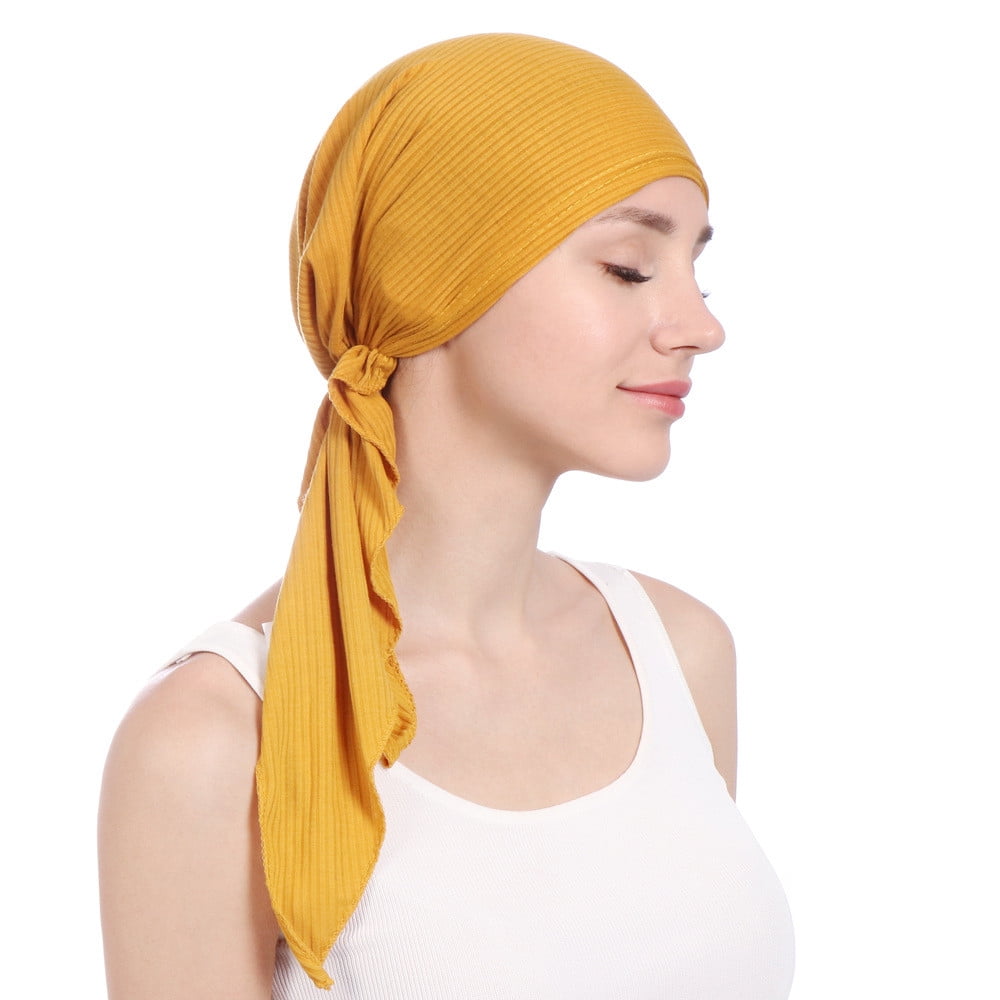 WTXUE Skull Cap Beanie Women India Beading Muslim Stretch Turban Hat ...