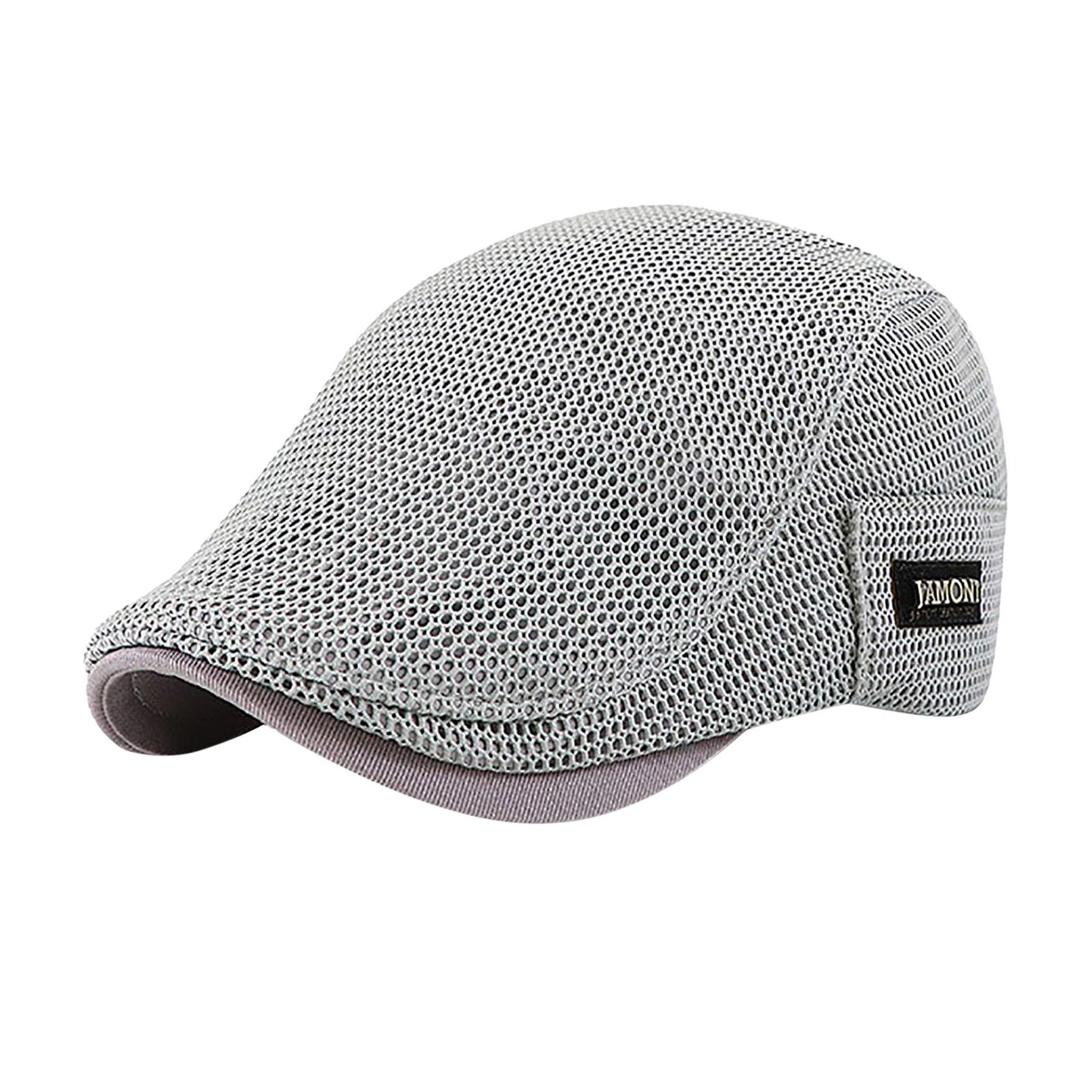 WTXUE Visors, Unisex Mesh Cap Breathable Hat Work Cap Plain Sunshade ...