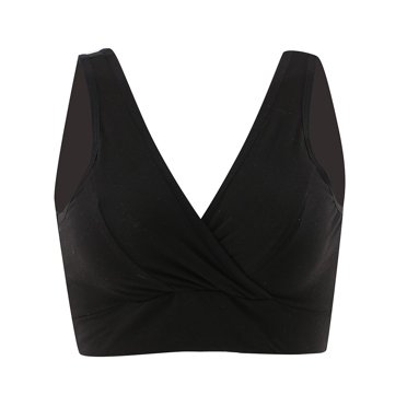TOMMIE COPPER Women's Comfort Shoulder Support Bra in Black, Medium ...