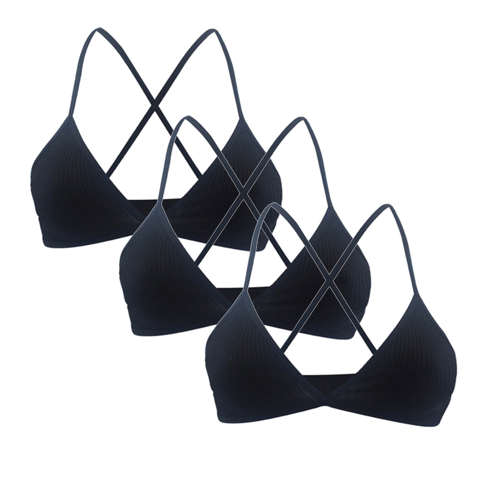 Customer reviews for WTXUE Women Bras | Sports Bra V-Neck Underwear up ...