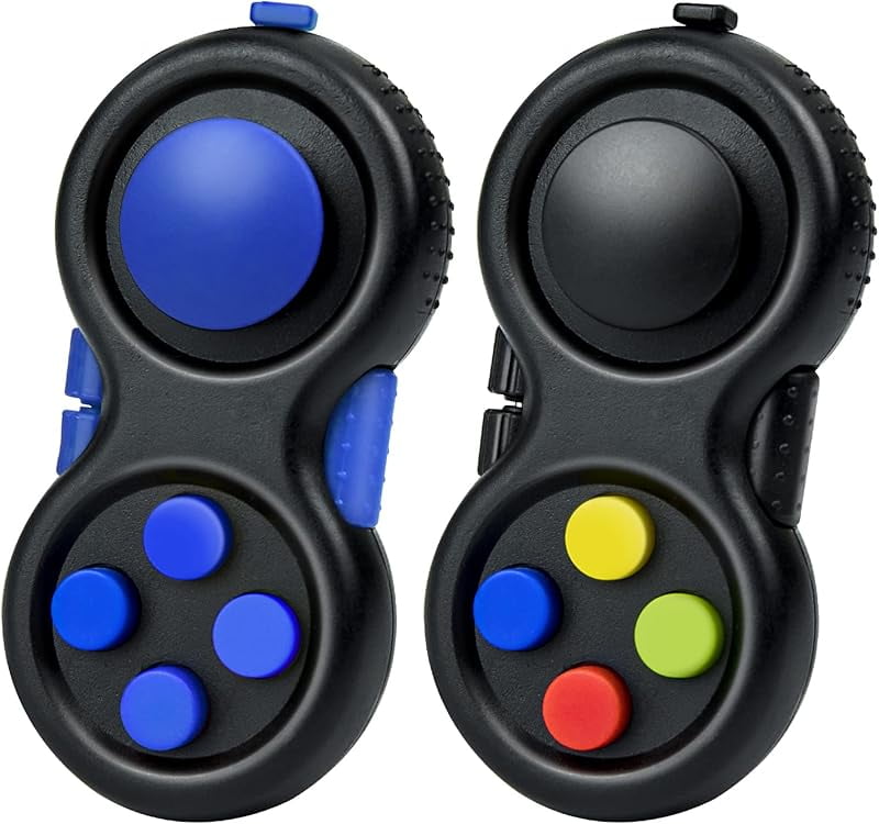 WTYCD Original Fidget Toy Game, Rubberized Classical Controller Fidget ...
