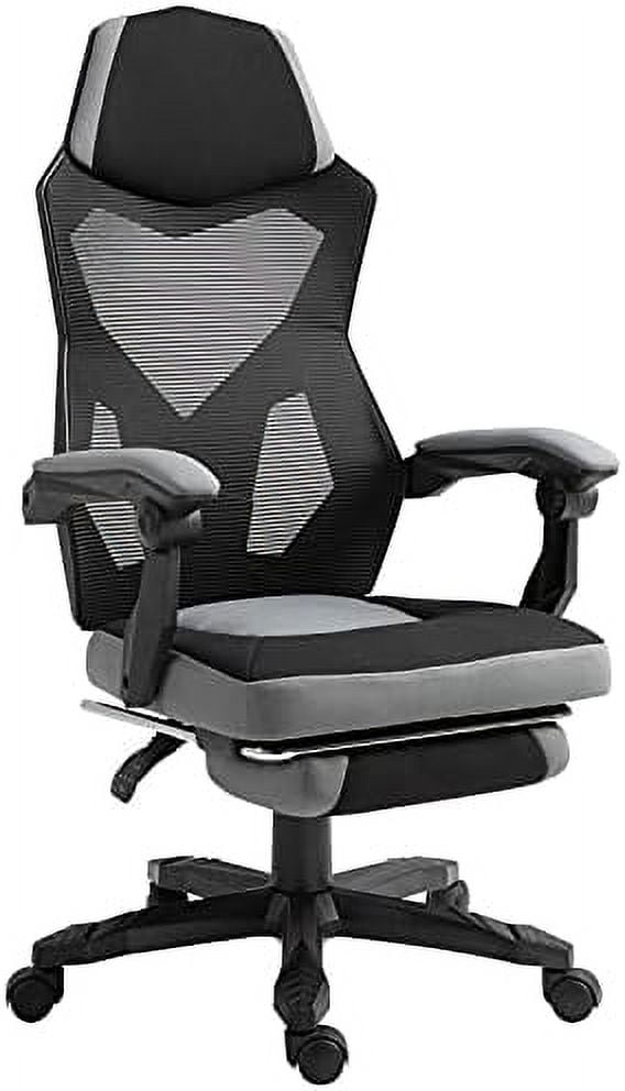 WTYNKAE Ergonomic Home Office Chair High Back Armchair Computer Desk ...