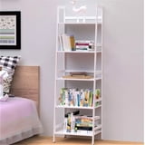 WTZ 5-Tier Bookshelf, Versatile Ladder Bookcase for Living Room ...