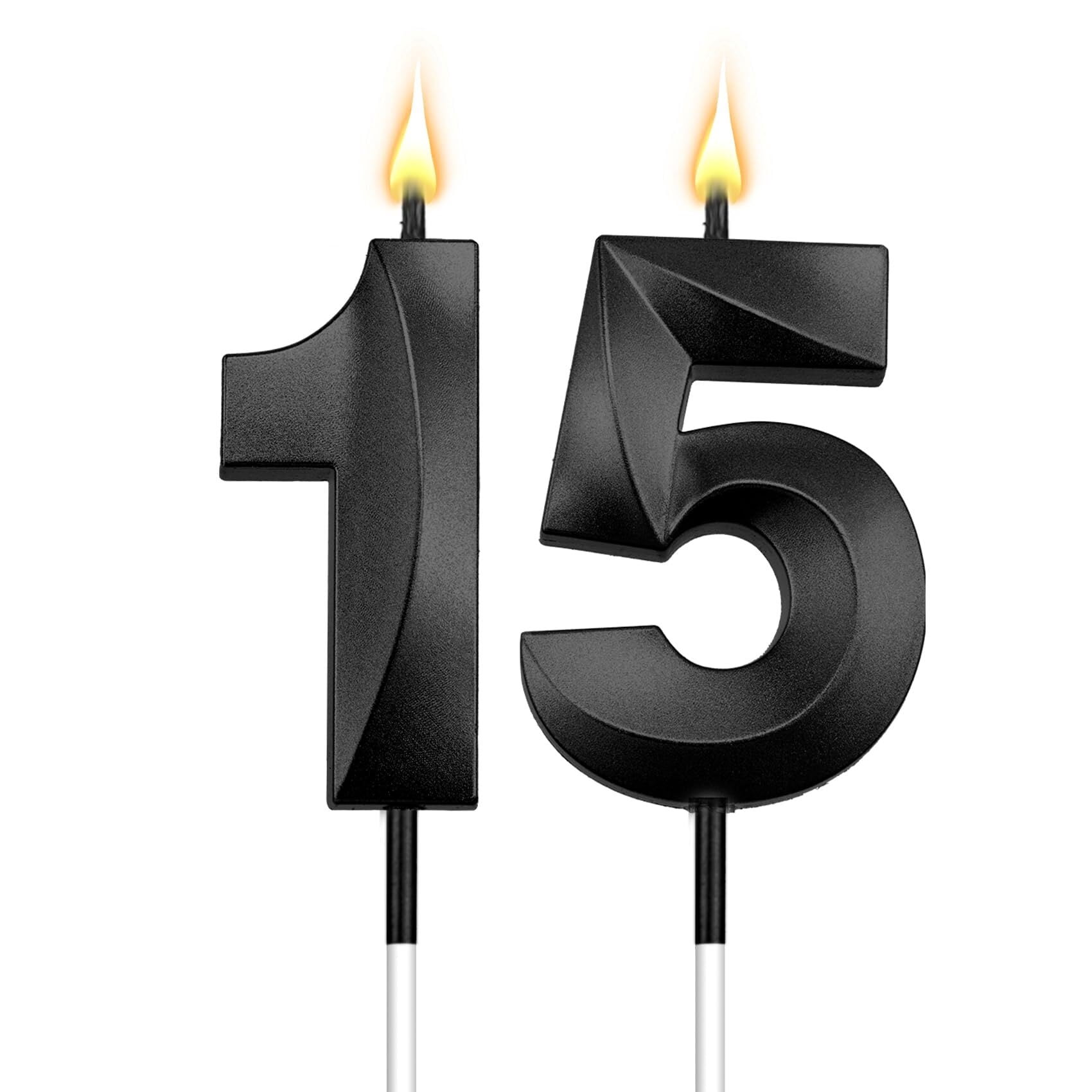 WTef Cake 16 Birthday Candles 16th Birthday Decorations for Boys 16th ...