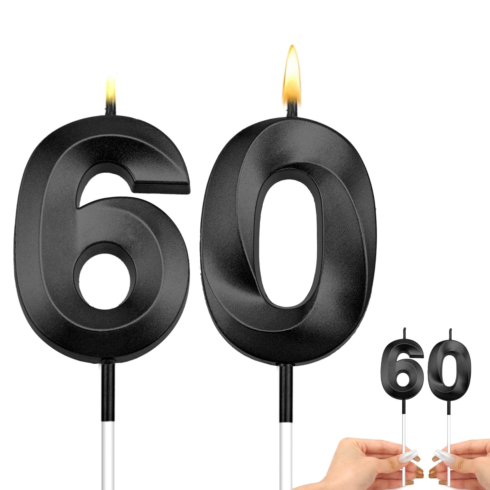 WTef Cake 16 Birthday Candles 16th Birthday Decorations for Boys 16th ...