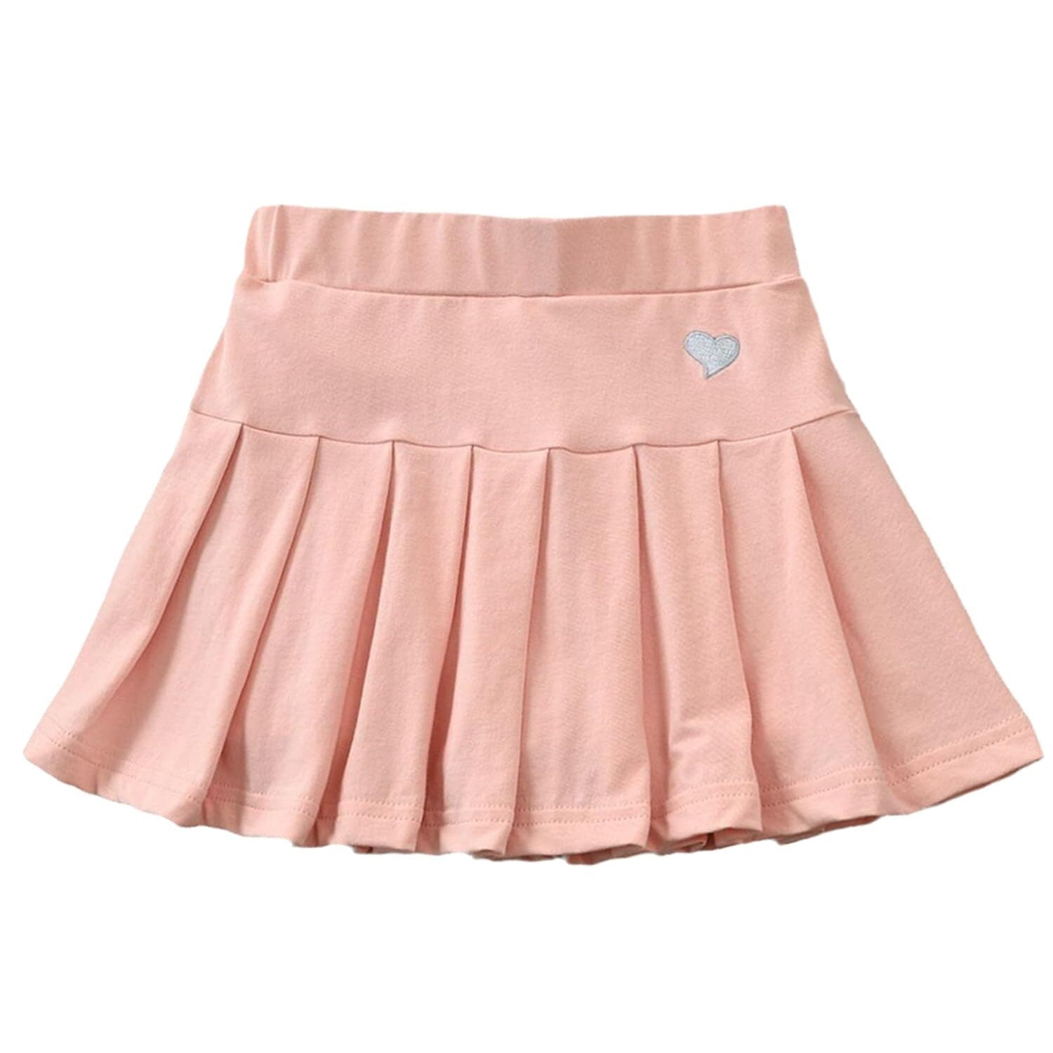 WTef School Uniform Pleated Skirt with Short Plaid Athletic Tennis ...