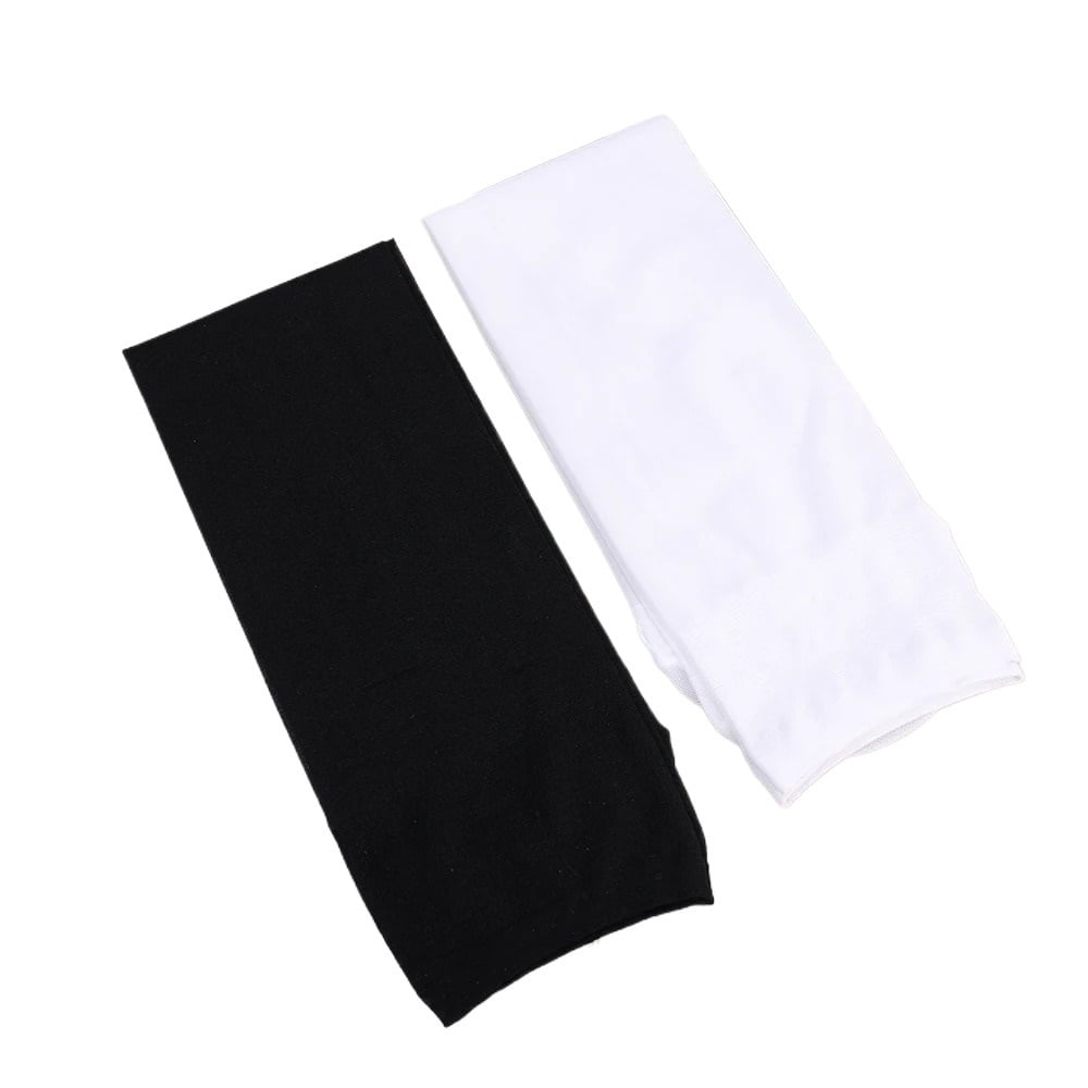 WTef Woman Socks Cute Black White Lolita Long Socks Summer Thin Knee ...