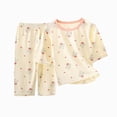 WUANDIXFA Baby Pjs 1-10 Years Kids Breathable Short Sleeved Home ...