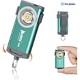 WUBEN G2 Mini LED Keychain Flashlight, 500 Lumens, Rechargeable, 5 ...