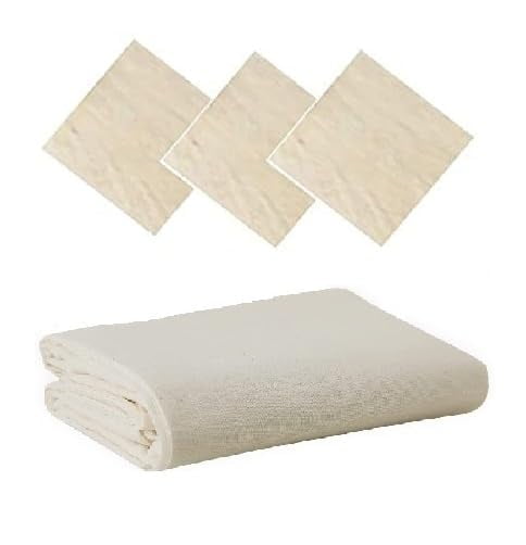 WUD 4 pcs Muslin Cloth Kitchen Set 1 Pc Muslin Cloth 3 Pc Pre Cut ...