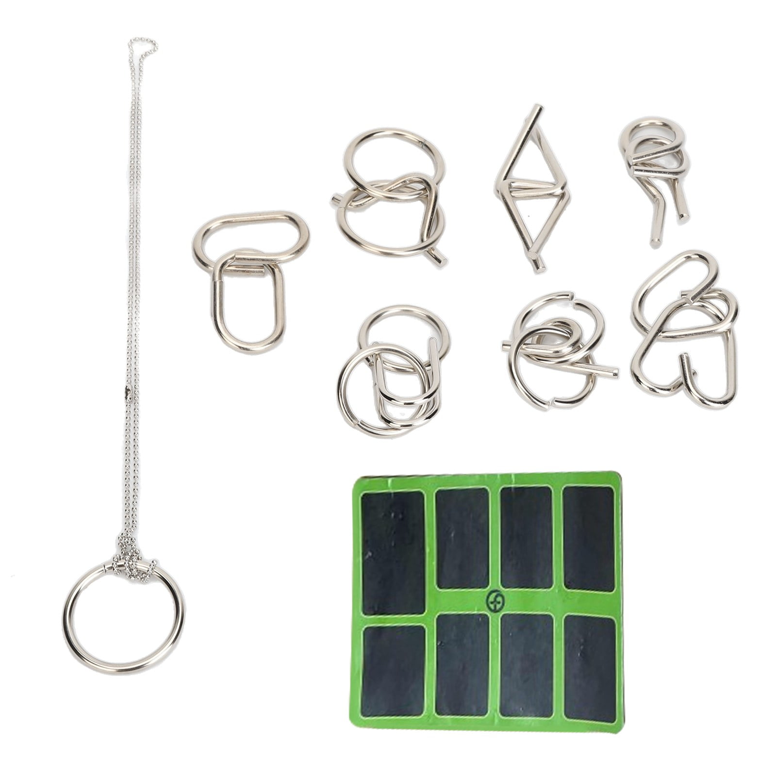 WUHU Metal Wire Puzzles Educational Intellectual Disentanglement ...