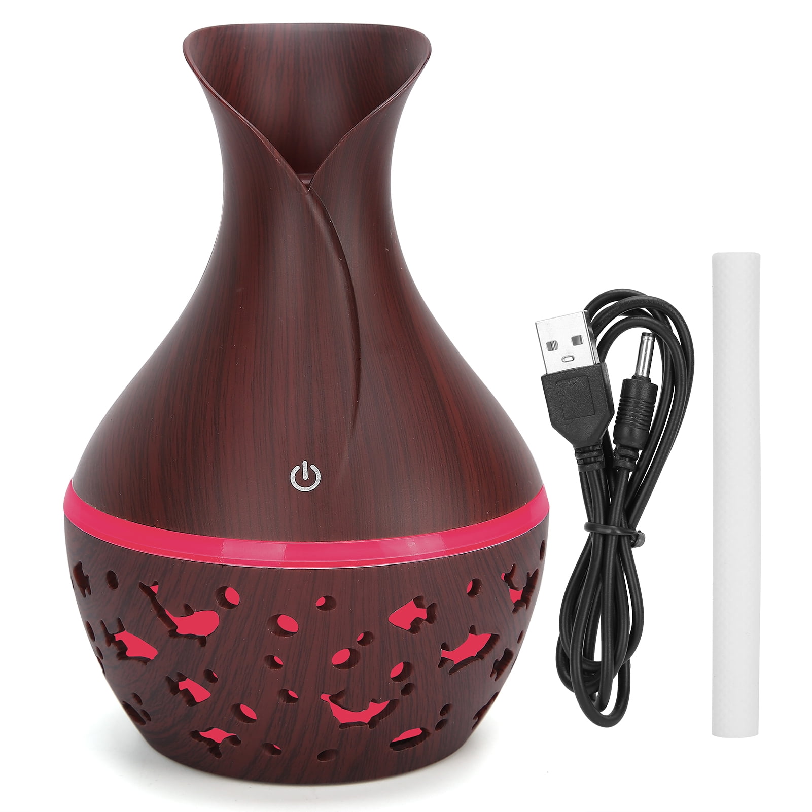 WUHU USB Electric Vase Mini Desktop Humidifier Air Humidification Aroma Diffuser 300ml - Walmart.com