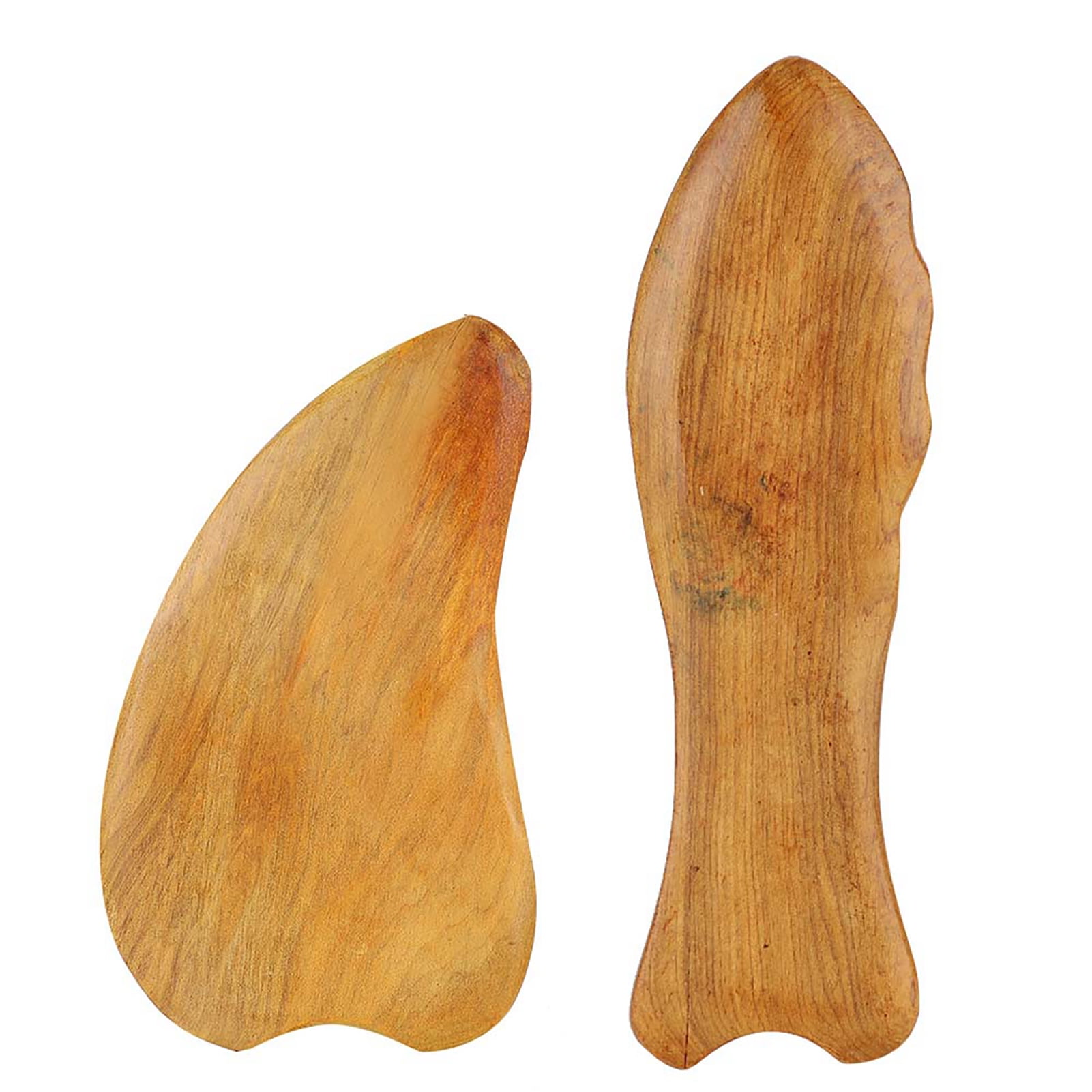 WUHU Wooden Scraping Board Face Neck Massage Muscle Pain Relief Gua Sha ...