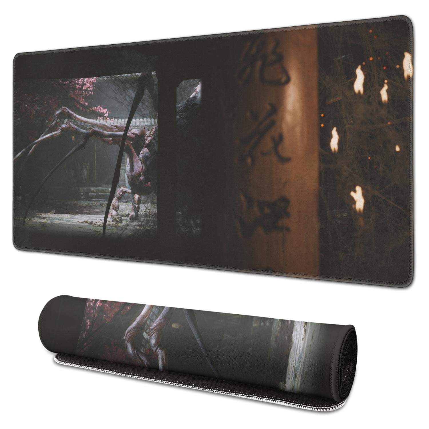 WUKONG Gaming Mouse Pad No Skid Cool Rubber Mousepads for Desktop ...