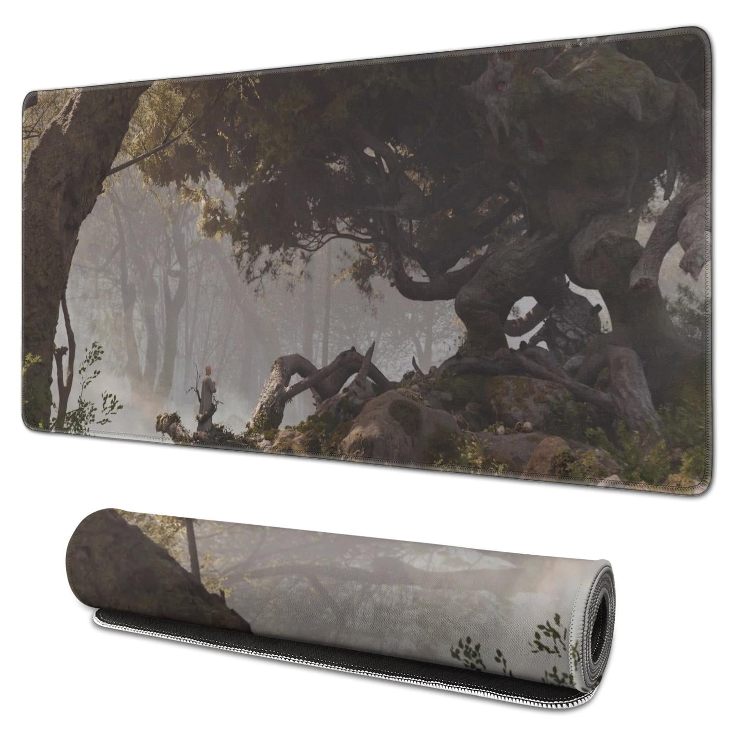 WUKONG Gaming Mouse Pad No-Slip Cool Rubber Mousepads for Table Desk ...