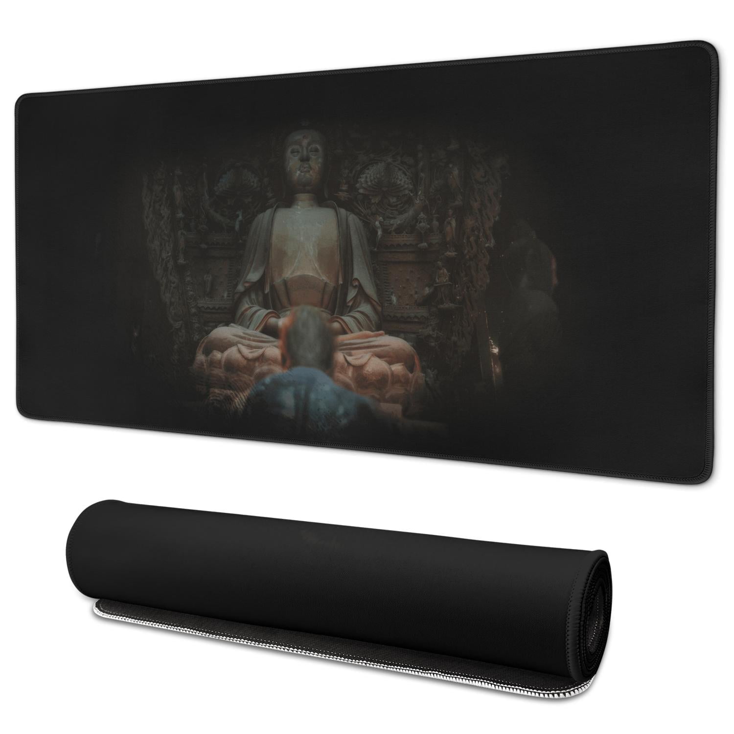 WUKONG Gaming Mouse Pad Non Skid Cool Rubber Mousepad for Table Desk ...