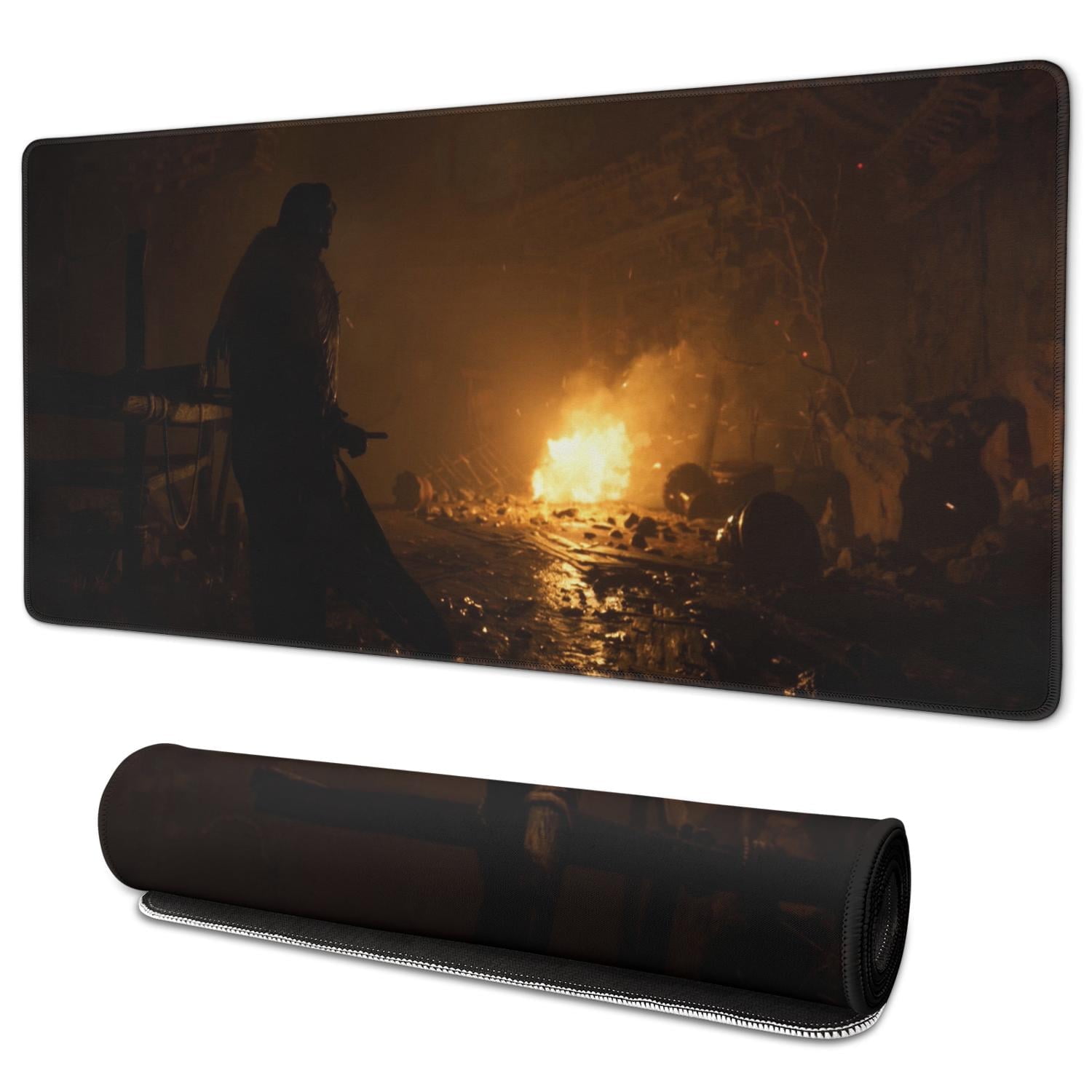 WUKONG Gaming Mouse Pad No Skid Cool Rubber Mousepads for Desktop ...