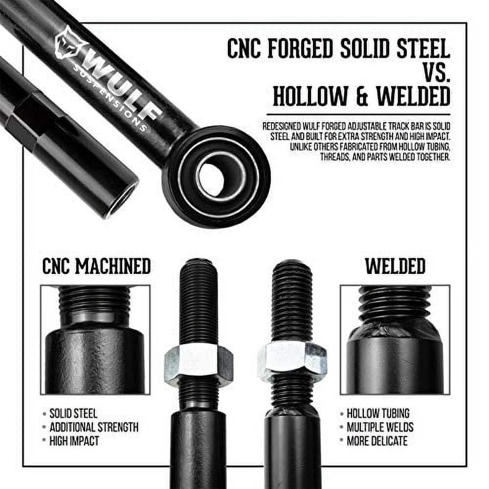 WULF Forged Steel Adjustable Track Bar for 0" to 6" Lift Kits 1999 to ...