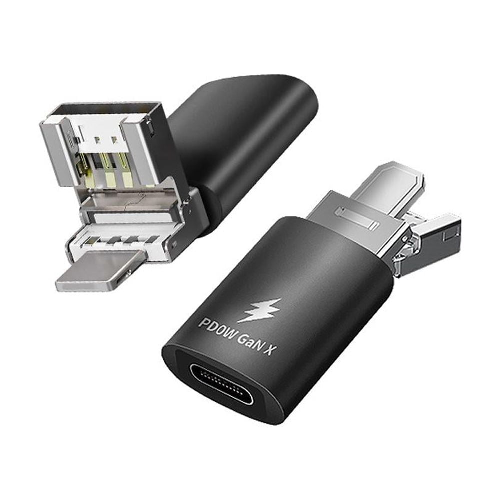 WUNGSENN 4 IN 1 OTG Adapter USB C To Adapter For iphone Fast Charging ...