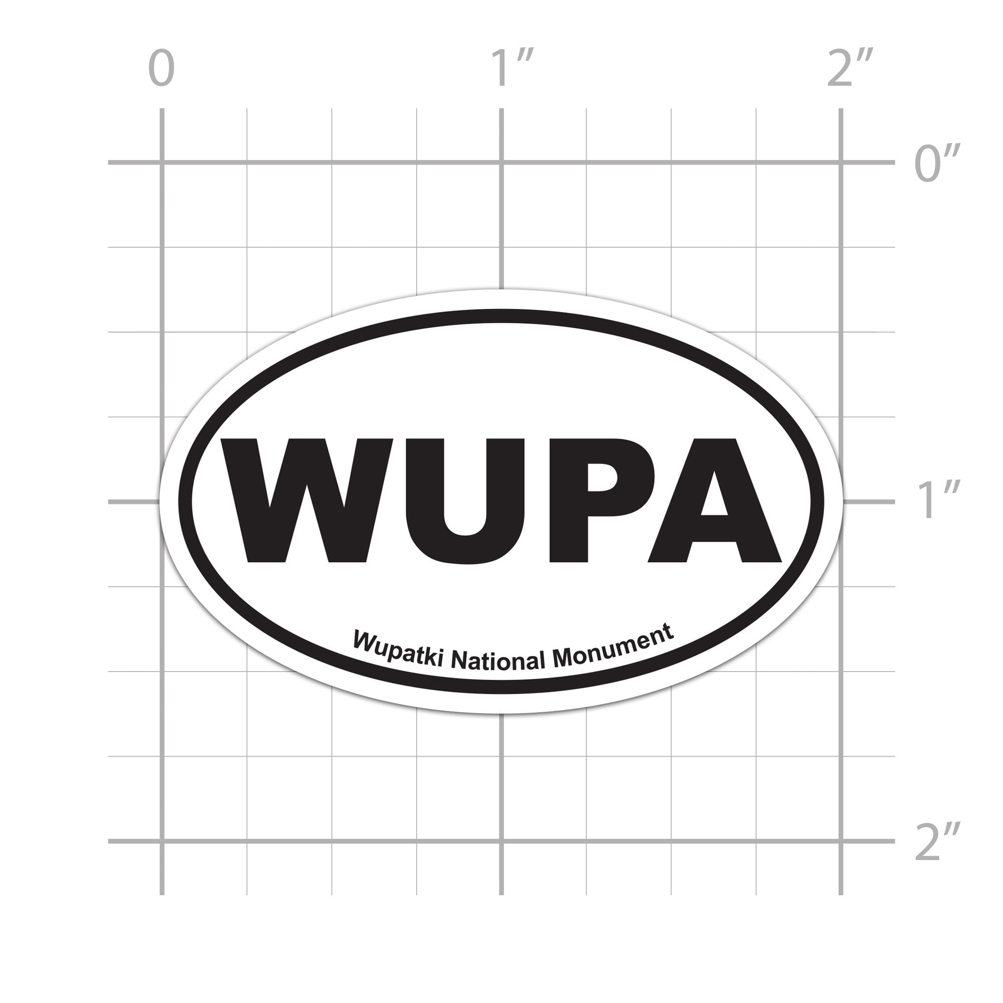 WUPA Wupatki National Monument Sticker for water bottle phone tumbler ...