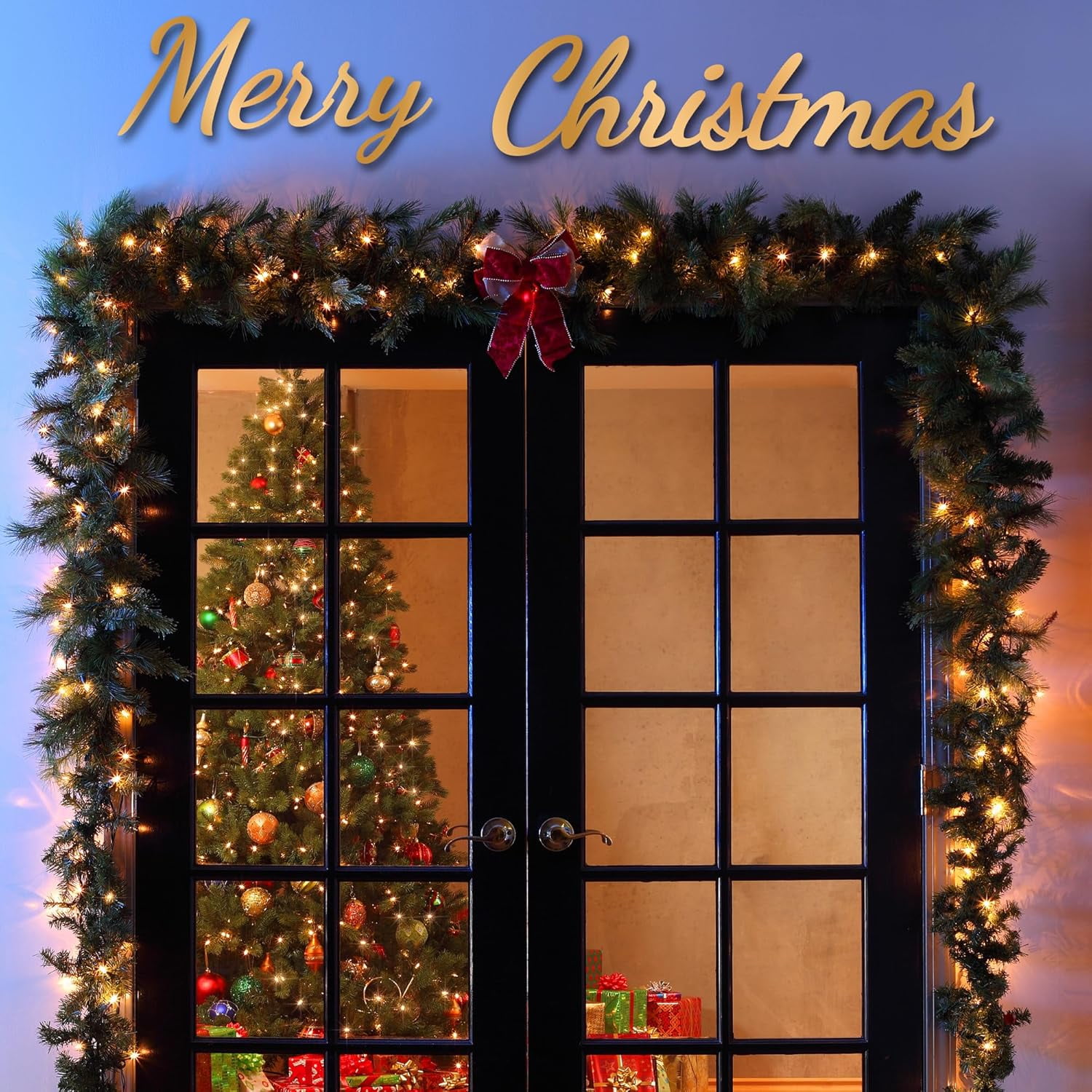 WUQUAN-200 LED Christmas String Lights, 72FT Indoor Lights Plug-in with ...