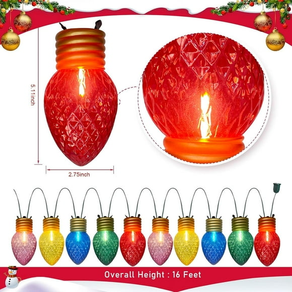 Jumbo Christmas Light Bulb