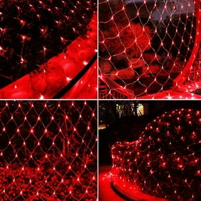 Red Net Lights